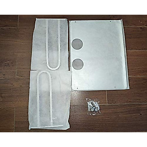 Ace Select Aluminum Wall Mounted Shelf Floating AV Shelf TV Box Shelf Component Shelves for Router Gaming Consoles Cable Box