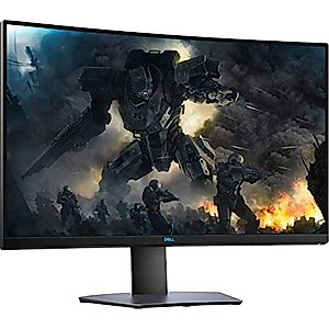 Dell 32 Inch LED Curved QHD FreeSync Monitor with HDR 2K Quad HD 2560 x 1440 Resolution 16:9 Aspect Ratio Displayport HDMI (Renewed)