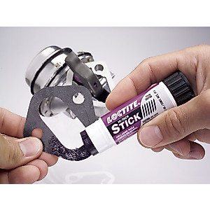 Loctite 534 Hi-Tack Gasket Dressing Glue Stick for Automotive: Anaerobic, High-Temp, Non-Corrosive | Purple, 19-Gram Stick (PN: 640807)
