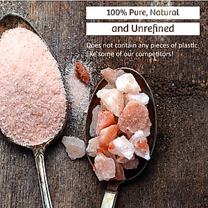 The Spice Lab Himalayan Pink Salt - Fine - 50 Salt Packets- Gourmet Pure Crystal - Pink Himalayan Salt is Nutrient and Mineral Dense for Health - Kosher & Natural Certified