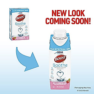 BOOST Soothe Nutritional Beverage, Strawberry Kiwi 8 Ounce (Pack of 27)