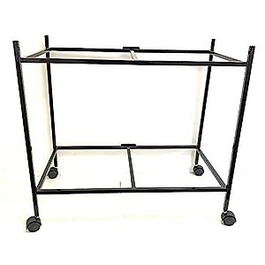 Mcage 2-Shelf Stand for Two of 30" x 18" x 18 Breeding Flight Cages, Black