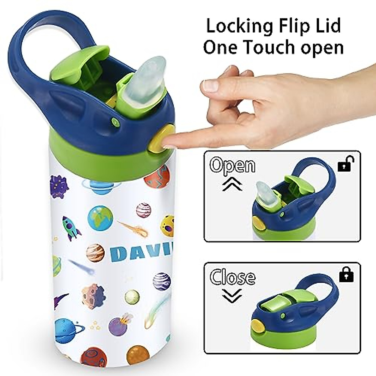 Personalized Ballerina Dance Gift Custom Water Bottle with Name and Straw Lid Customized Dancer Cup Ballet Tumbler Gifts for Ballerina Girls Kids 20oz