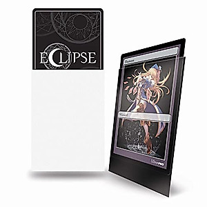 Ultra Pro E-15636 Eclipse Matte Small Sleeves 60 Pack-Arctic White