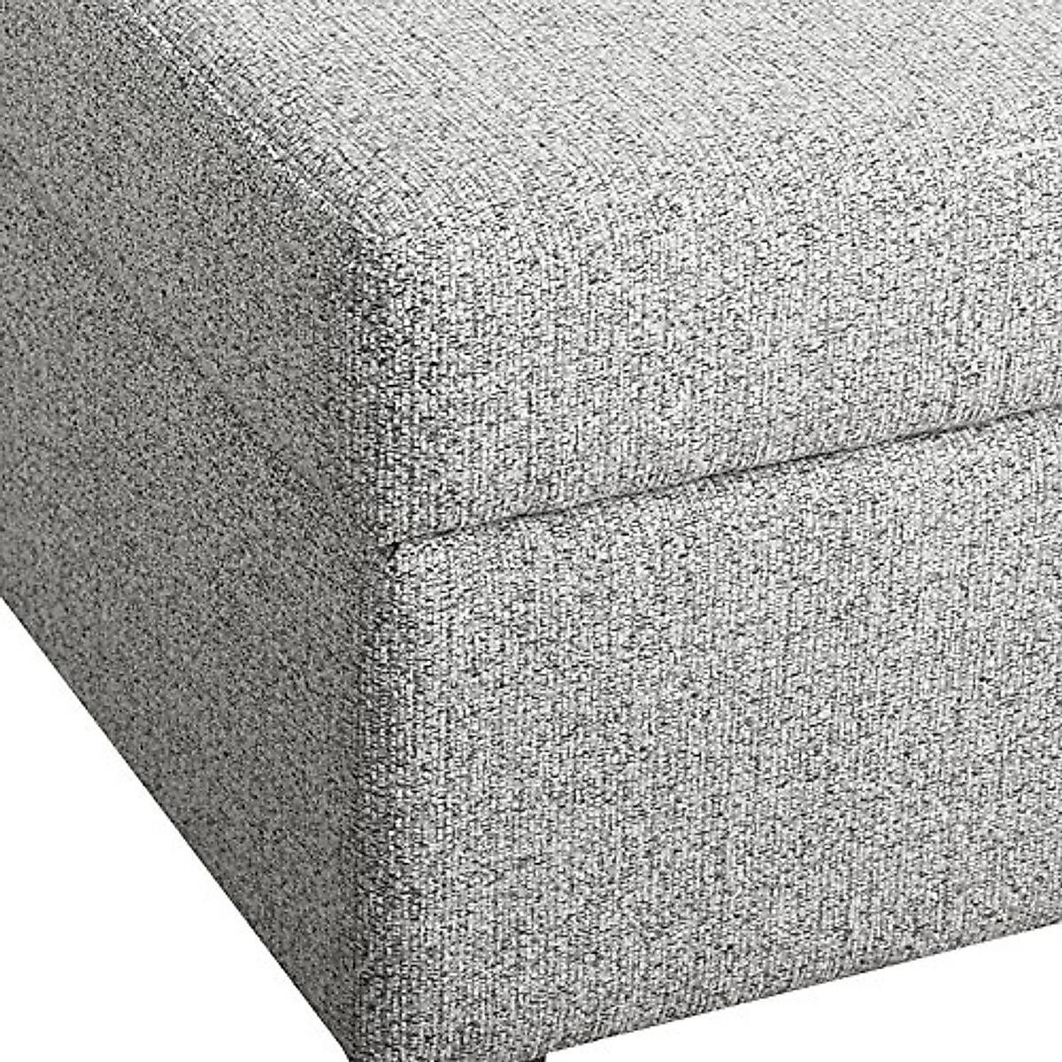 Spatial Order Home Decor | K8086-F2232 | Kaufmann Collection Modern Storage Ottoman Bench | Large Ottoman Bench with Storage for Living Room & Bedroom, Ash Grey