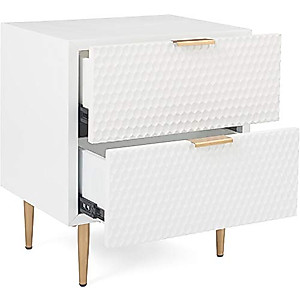 Amazon Brand – Rivet Kingston Modern Dresser 19.69"W, White