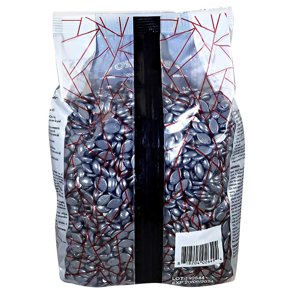 Wax Necessities Waxness Barbero Grooming Depilatory Hard Wax Steel for Men 2.2 Pound