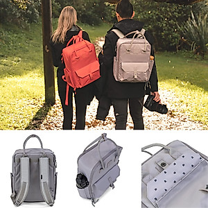 Langly Sierra Camera Backpack: A Modern & Travel-friendly Photography Backpack Compatible With Both 18in Laptop & DSLR Accessories 24L (Ash)