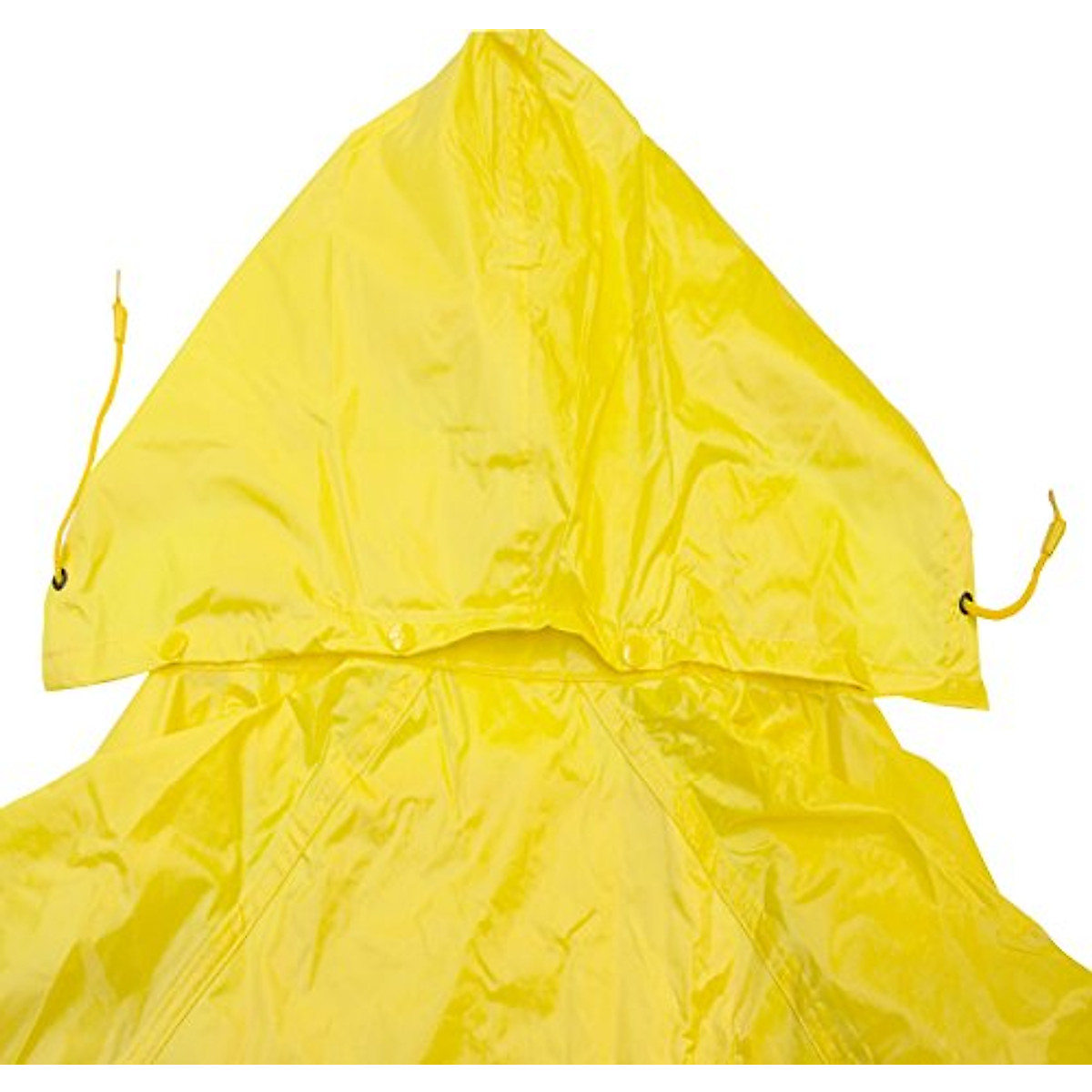 RK Safety Rain Wear RW-PP-YEL33 Yellow PVC Polyester 3-Piece Rain Suit | Jacket, Hoodie, Pants (Yellow, Extra Large)