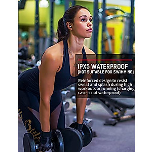 Togetface Kids Wireless Headphones - Cool Shape with Bluetooth 5.1 Headphones, Built-in Microphone, 36 Hours Playtime, IPX5 Waterproof, Touch Control, Suitable for, Sports, Travel, Work, etc.