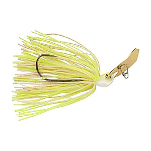 Berkley SlobberKnocker Fishing Jig, White Chartreuse, 3/8 oz