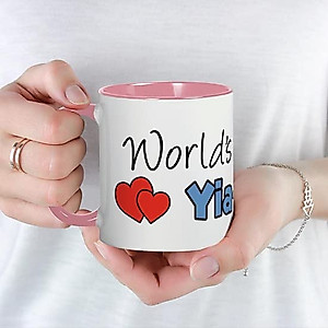 CafePress World's Greatest Yia Yia Mug Ceramic Coffee Mug, Tea Cup 11 oz