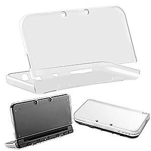 Protective Carrying Case Compatible NEW 3DS XL, with Hard Cover and 2 pcs Screen Protectors, AFUNTA Hard Shell Travel Bag, Protective Films for Top and Bottom Screen