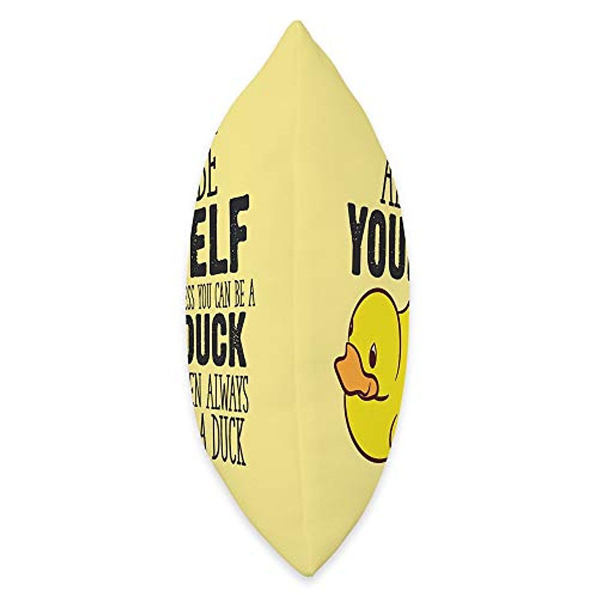 Cute Duck Lover Gifts Cute Always Be Yourself Unless You Can Be A Duck Throw Pillow, 18x18, Multicolor