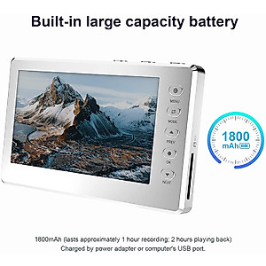 DIGITNOW VHS to Digital Converter, HD Video Capture Box 1080P 60fps, AV&HDMI Reocord from VCR, DVD, RCA, VHS Tapes, Hi8, Camcorder 6.21 x 2.63 x 0.72 inches V102S V102S