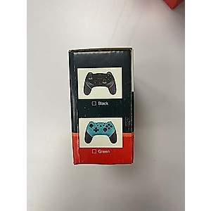 Diswoe Controller for Switch, Wireless Pro Controller for Switch/Switch Lite/Switch OLED, Remote Gamepad with Joystick, Adjustable Turbo Vibration, Ergonomic Non-Slip - Blue