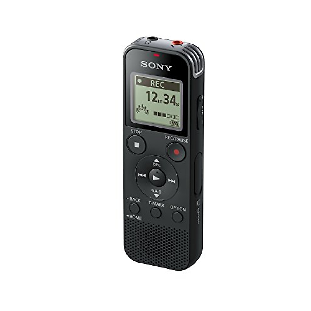 Sony ICD-PX470 Stereo Digital Voice Recorder with Built-in USB Voice Recorder, Black