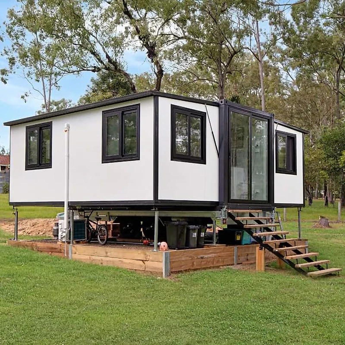 Removable Homes Portable House Luxury Foldable Container Home with 2 3 4 Bedrooms