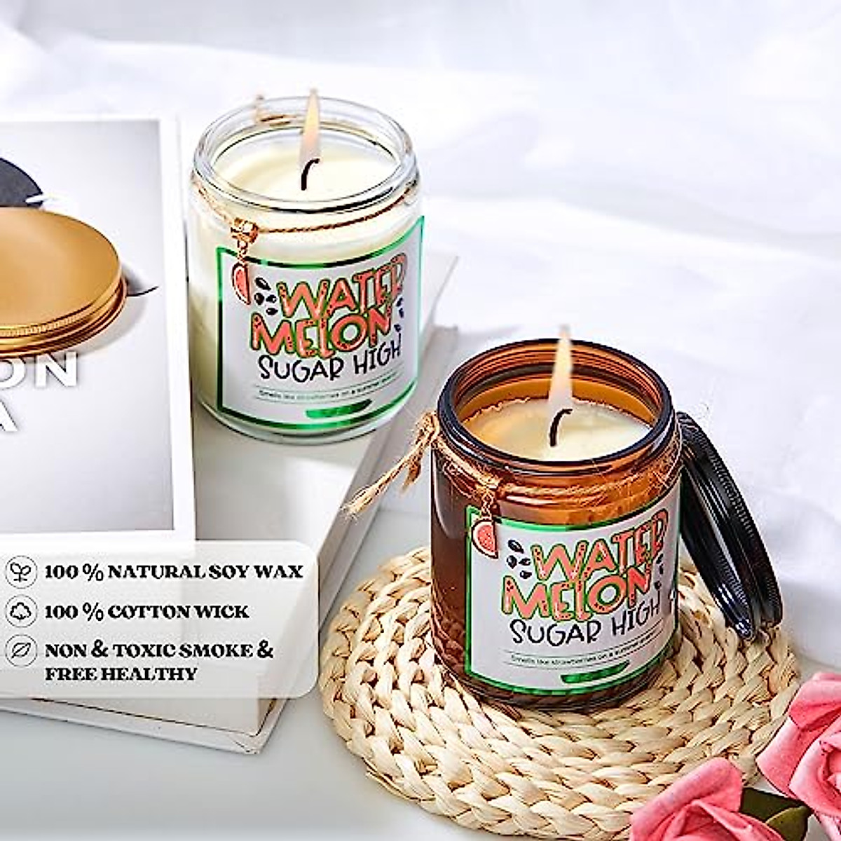 BARUN Harry Merch - Harry Candle Watermelon Sugar High, Watermelon Candle One Direction Merch, Watermelon Sugar Harry Merch, Harry Stiles One Direction Candle, Watermelon Sugar Harry, Harry Stules