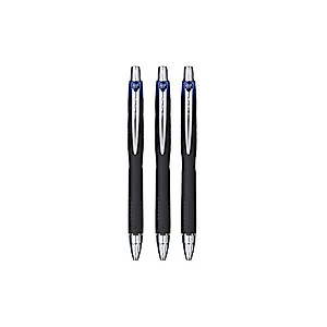 uni-ball Jetstream Retractable SXN-210 Rollerball Pen - Blue, Pack of 3