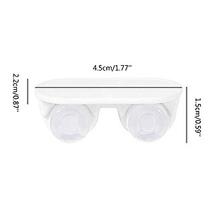 Adhesive Caster Wheels, Non Swivel Castors, Furniture Storage Box Pulley, Mini Self Adhesive Caster Wheels for Trash Can, Baby Toys Car, Cloth Bin, Container, Cabinet, Moving Carton (Pack of 8)