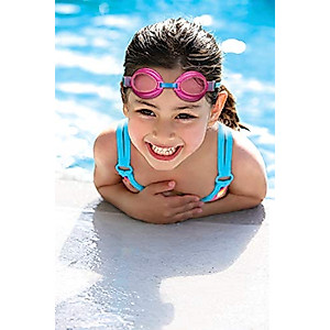 Poolmaster Swim Goggles, Lil' Guppies, 4 Pack