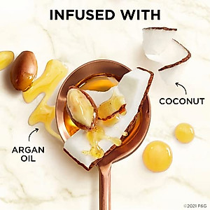 Hair Food Coconut & Argan Oil Heat Protectant Spray Blend, Paraben & Dye Free, 6.4 fl oz