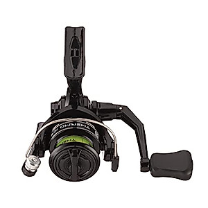 13 FISHING - Thermo Ice - Ice Fishing Spinning Reel - TI4-CP, Black