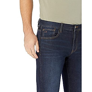 Armani Exchange Slim Fit Five-Pocket Jeans Indigo Denim 36 30