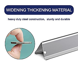 Replacement Flavorizer Bars for Weber 66796, 91611, Weber Genesis II 610, Genesis II LX 640,Genesis II 600 Series, Heat Deflectors Stainless Steel Kits Flavor Bar