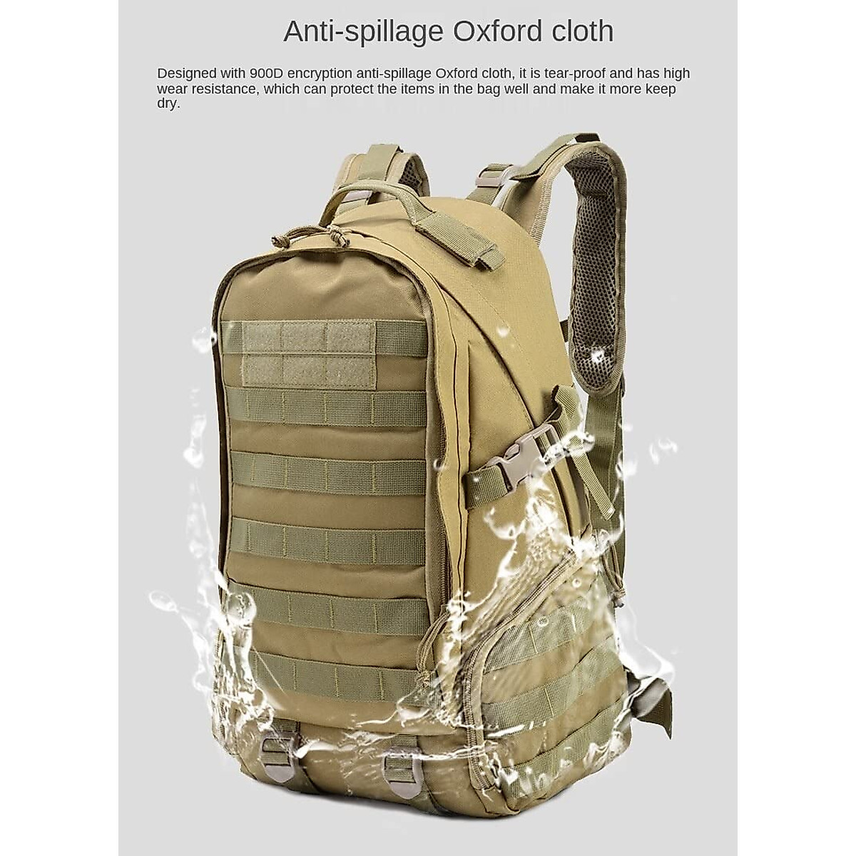 Lean horse Outdoor Backpack Outdoor Bag Sports Mountaineering Bag Hiking Backpack Backpack Men's Leisure Bag