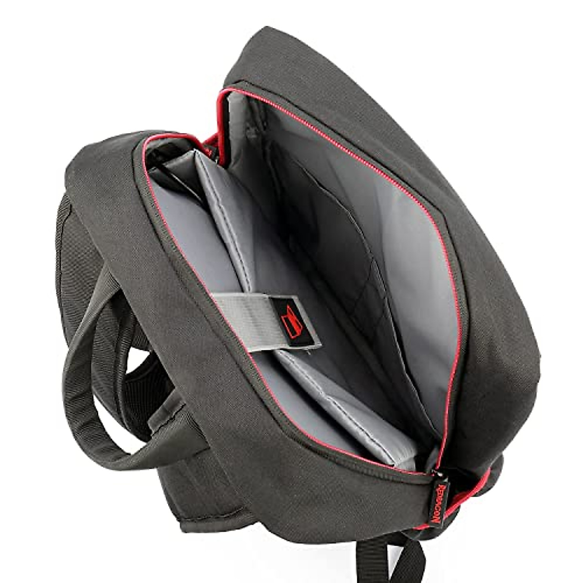 Redragon GB-82 Travel Laptop Backpack, Business Workstation Computer Gaming Backpack w/Durable Double-Layer Fabric Liner, USB Jack & Large Front Pocket, Fits Up to 18" Laptop