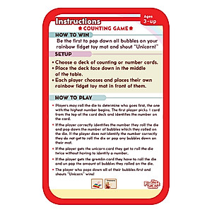 The Fidget Game Numbers and Counting 1-20 - Preschool Learning Activities - Flashcards for Toddlers 2-4 Years Old