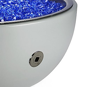 Hearth Products Controls HPC Fire Replacement Flange & Key (UDFK-PW), Pewter