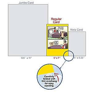 NobleWorks Hilarious Birthday Greeting Card with 5 x 7 Inch Envelope (1 Card) Bday Kiss my nose Tim Whyatt Birthday Cartoon 8347Z