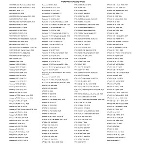 Tusk Stainless Steel Typhoon Brake Rotor, Rear For KTM 500 EXC-F 2017-2023