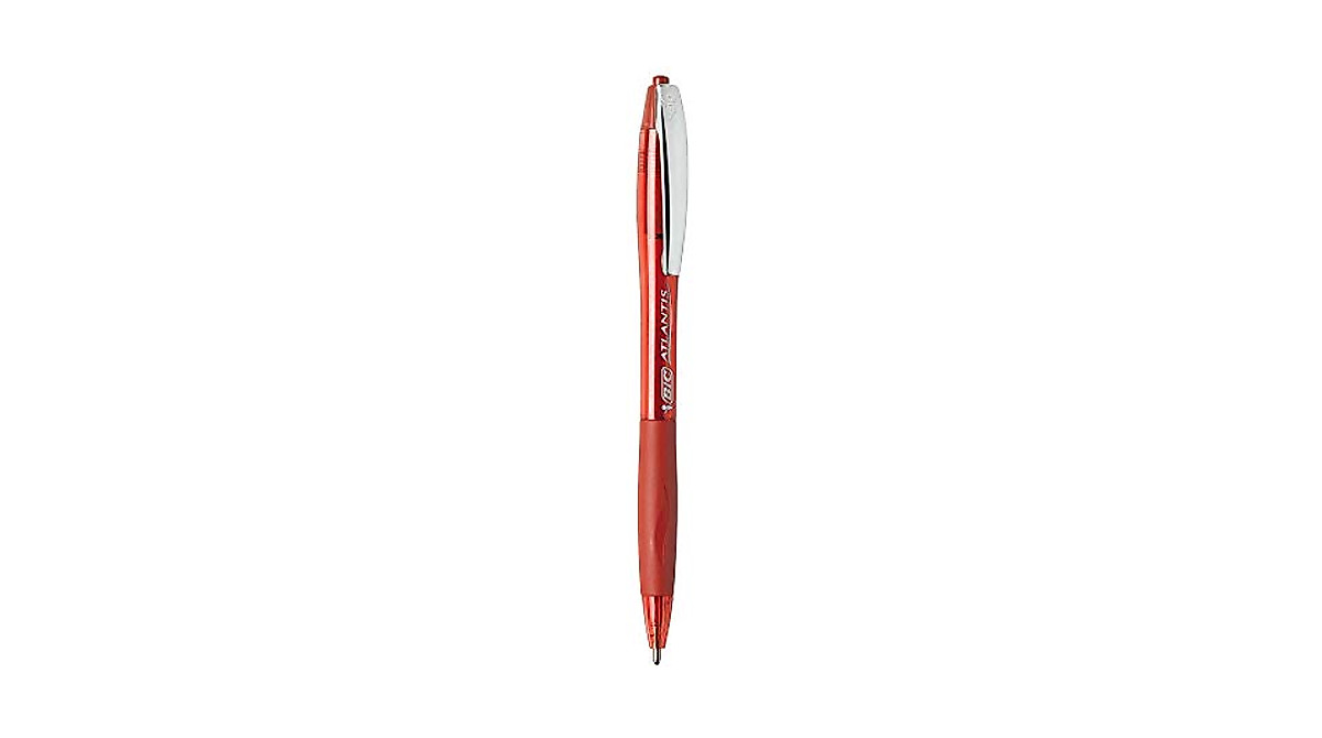 BIC Atlantis Bold Pen - Comfortable & Smooth Writing