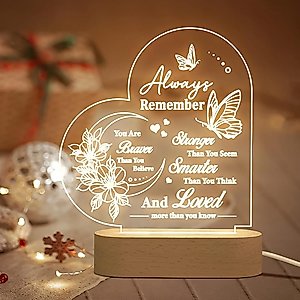3D Illusion Lamp I Love You Friends Night Light for Best Friend Sister Girls Women Birthday Holiday Friendship Gift, Soft Warm White Colors LED Wooden Table Lamp (Best Friend)