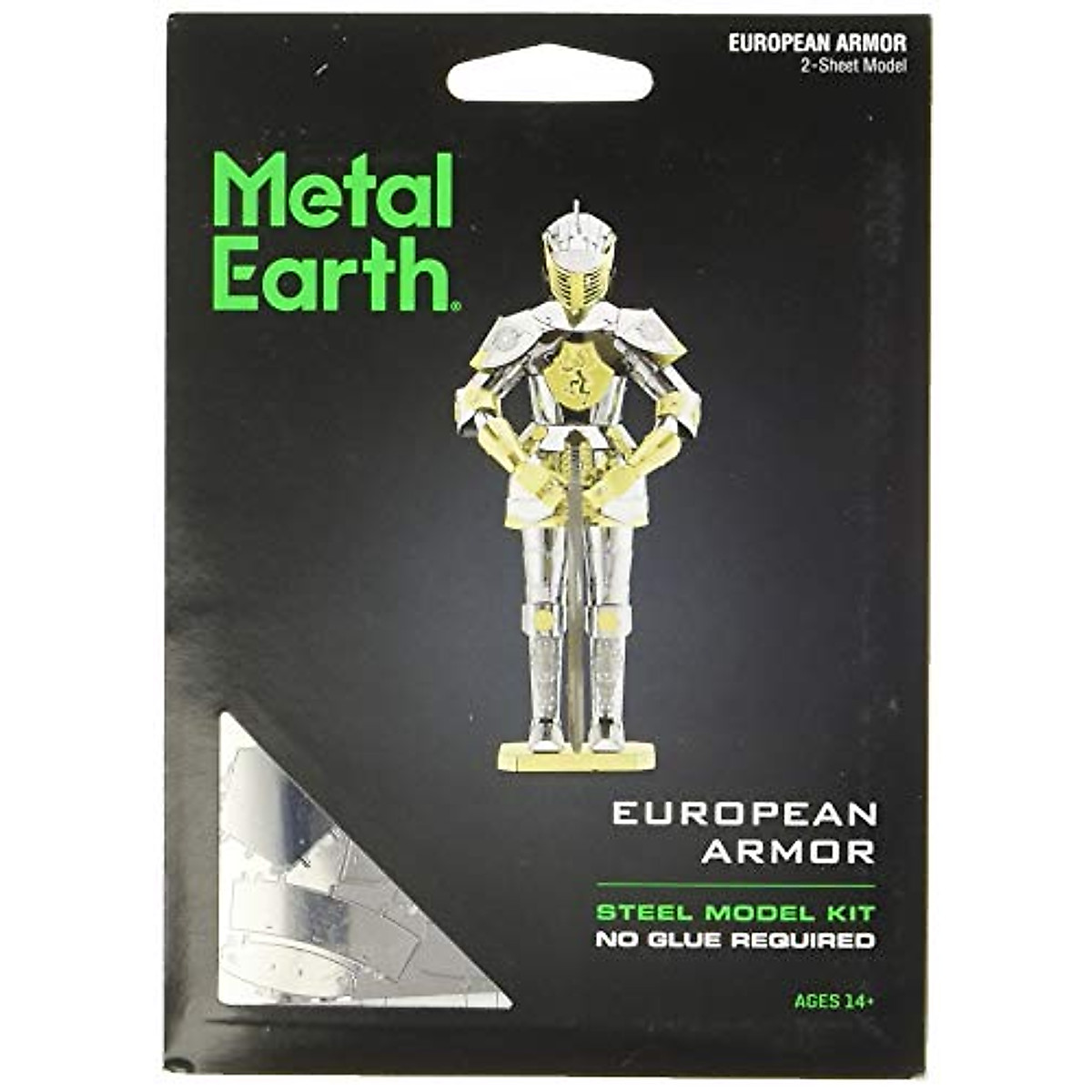 Build Fascinations Metal Earth Knight Armor 3D Model Kit