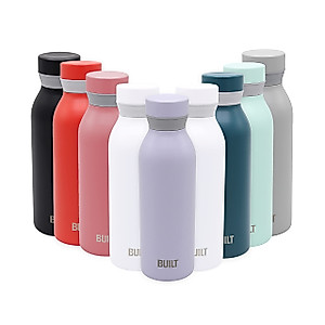 BUILT Cascade Water Bottle, 18 ounces, Pink