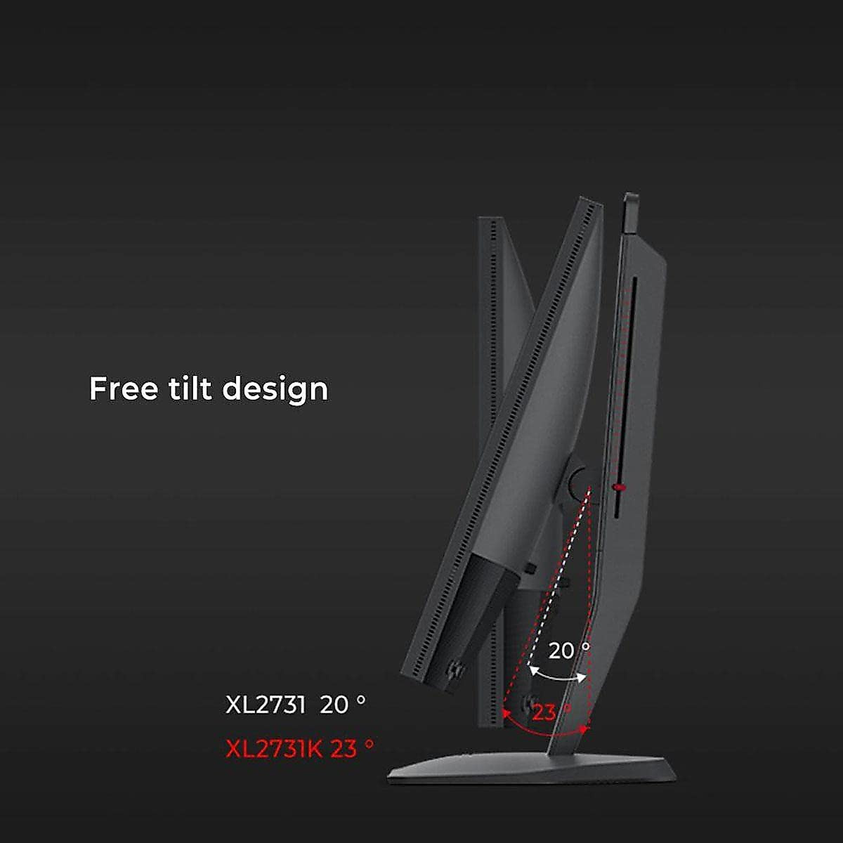 BenQ ZOWIE XL2731K 27-Inch 165Hz Gaming Monitor | 1080P | DyAc | PS5 & Xbox 120FPS Compatible | Native Fast Response TN Panel | Black eQualizer | Color Vibrance