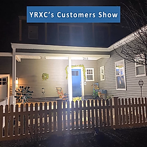 YRXC New Upgraded Wall Washer LED Lights with 10x60° Wide Angle, 36W 5000K Daylight Wall Washer Light, IP65 Waterproof Outdoor Indoor Bar Lights, 120V LED Light Bar for Display Sign Wall Lighting