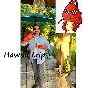 Valentoria Fun Lobster Crab Claws Gloves Hands Weapon Cospaly Toy Halloween Costume Pretend Dress Up Play Game Party Festival Gag Props (Hands)