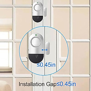 Door Window Alarms 120DB Pool Alarms for Door Home Security Burglar Alarms for Kids Safety