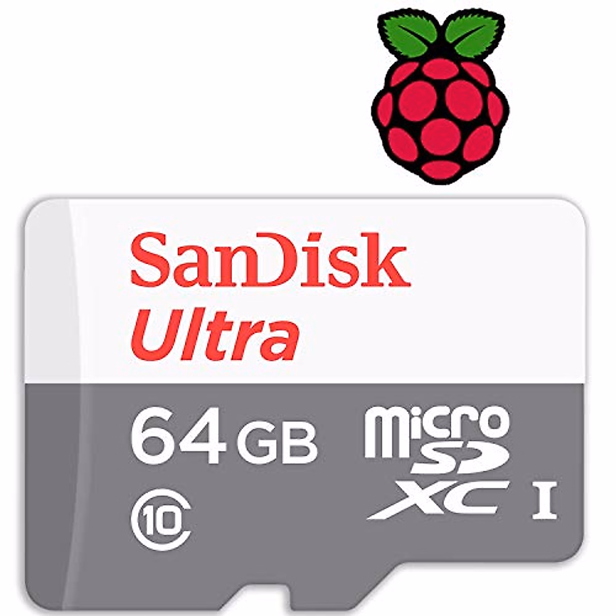 STEADYGAMER - 64GB Raspberry Pi Preloaded (RASPBIAN/Raspberry Pi OS) SD Card | 400, 4, 3B+, 3A+, 3B, 2, Zero Compatible with All Pi Models (64GB)