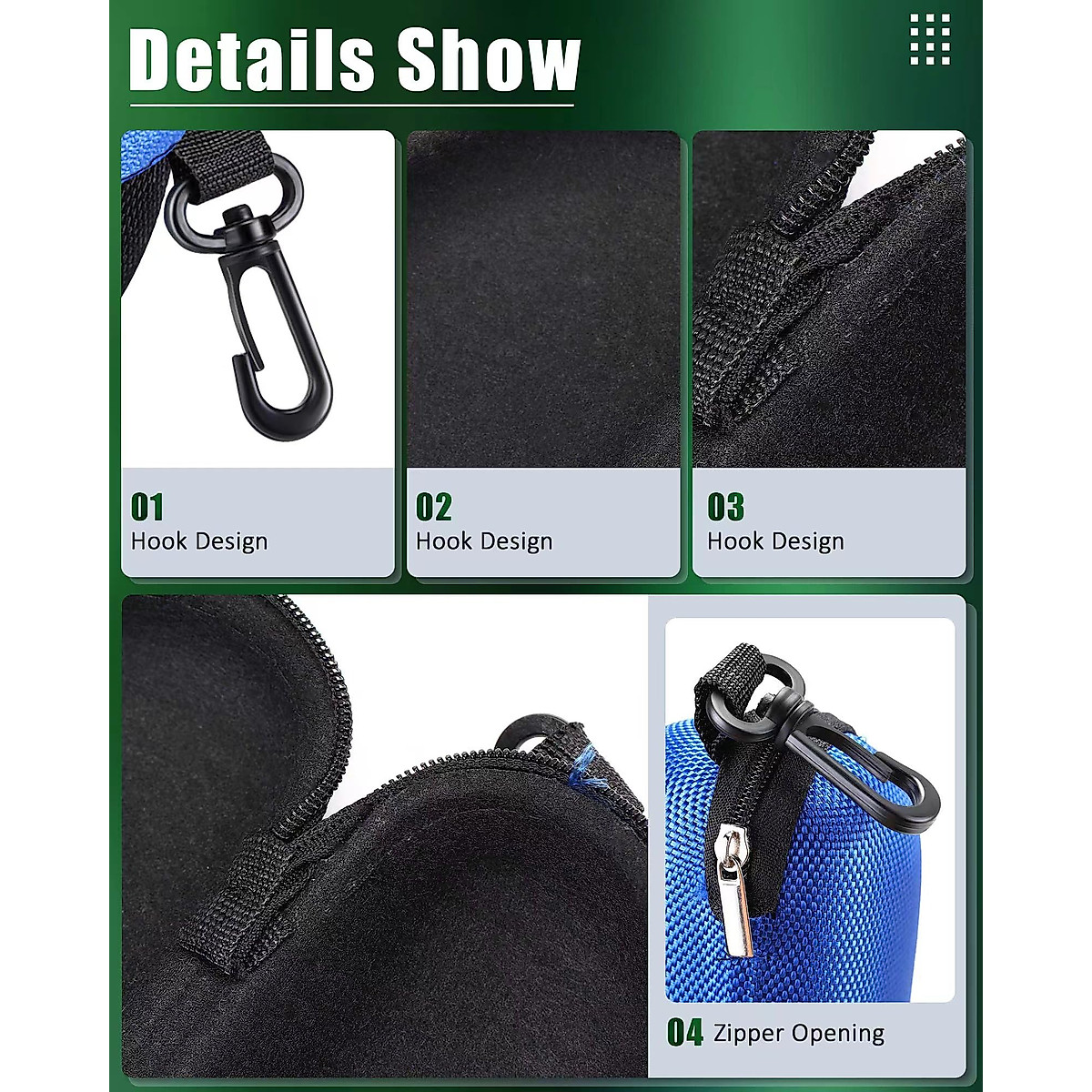 Weewooday 12 Pack Hard Shell Sunglasses Case Shell Eyeglassesc Travel Portable for Men Women (EVA)