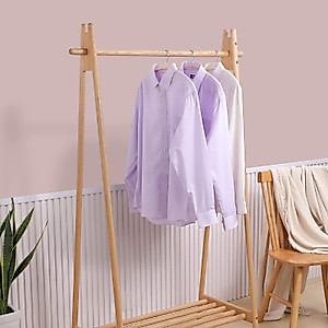 MOPALL Clothes Hanger 14 Pack, Sweater Hangers No Shoulder Bump, 16.5 inch Wide Heavy Duty Coat Hangers for Closet, Non Slip PVC-Coating Metal Hangers for Sweaters,Suits,Dresses,Jackets,Pants,Shirt