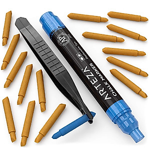 ARTEZA Pastel Liquid Chalk Markers, Set of 16, Tweezers, Labels, Stencils, Erasable, Water Based Pens for Chalkboards, Glass, Windows, and More