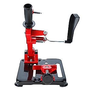 YaeKoo Angle Grinder Stand Grinder Holder Cutter Support Cast Iron Base for 100mm - 125mm Angle Mill (4"-5") Red Color