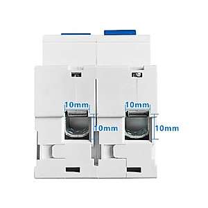 1PCS 12v-125v DC Circuit Breaker 2P Power Switch Protection Switch 80A100A125A150A200A250A Battery Protector asynchronous Switch (Size : KL4-3b, Color : 150A)